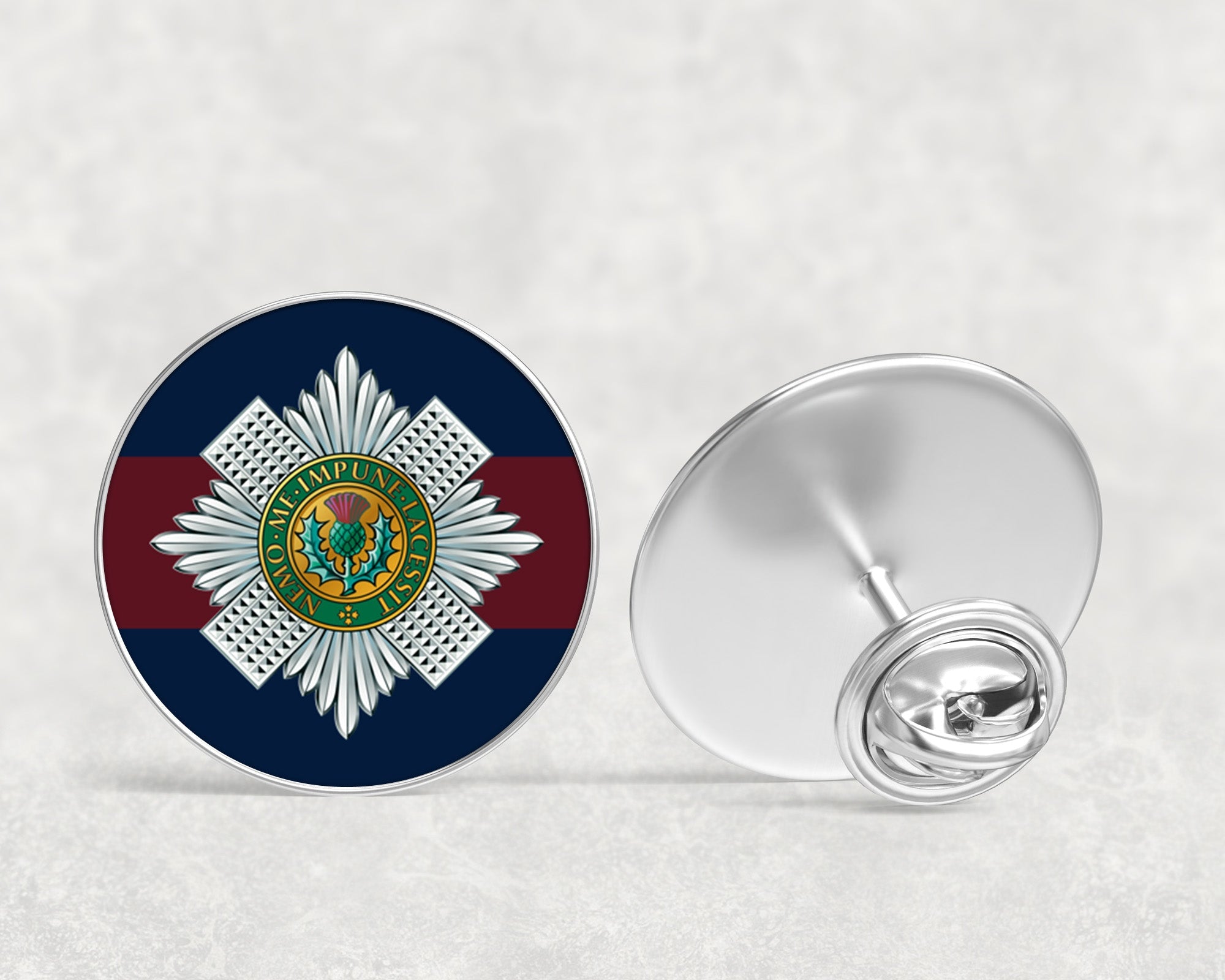 Scots Guards - Lapel Pin – The Crafty Black Dog