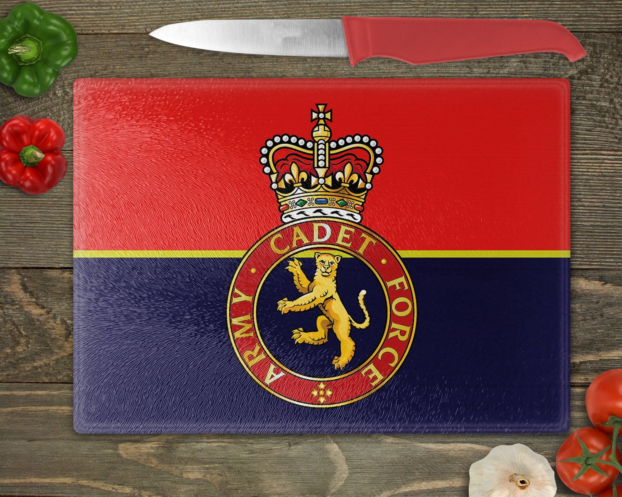 Army Cadet Force (ACF) - Cutting Board – The Crafty Black Dog