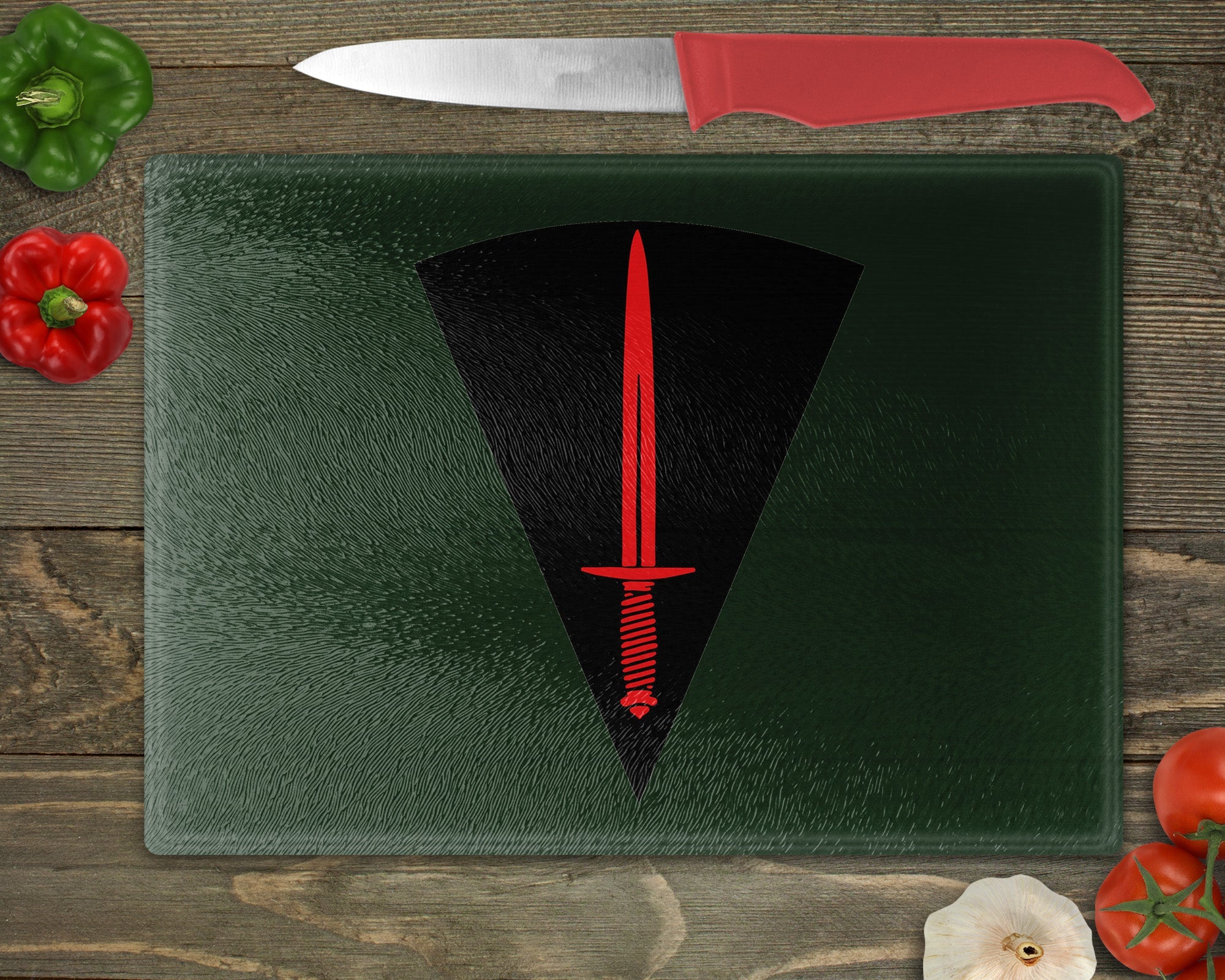 All Arms Commando - Cutting Board – The Crafty Black Dog