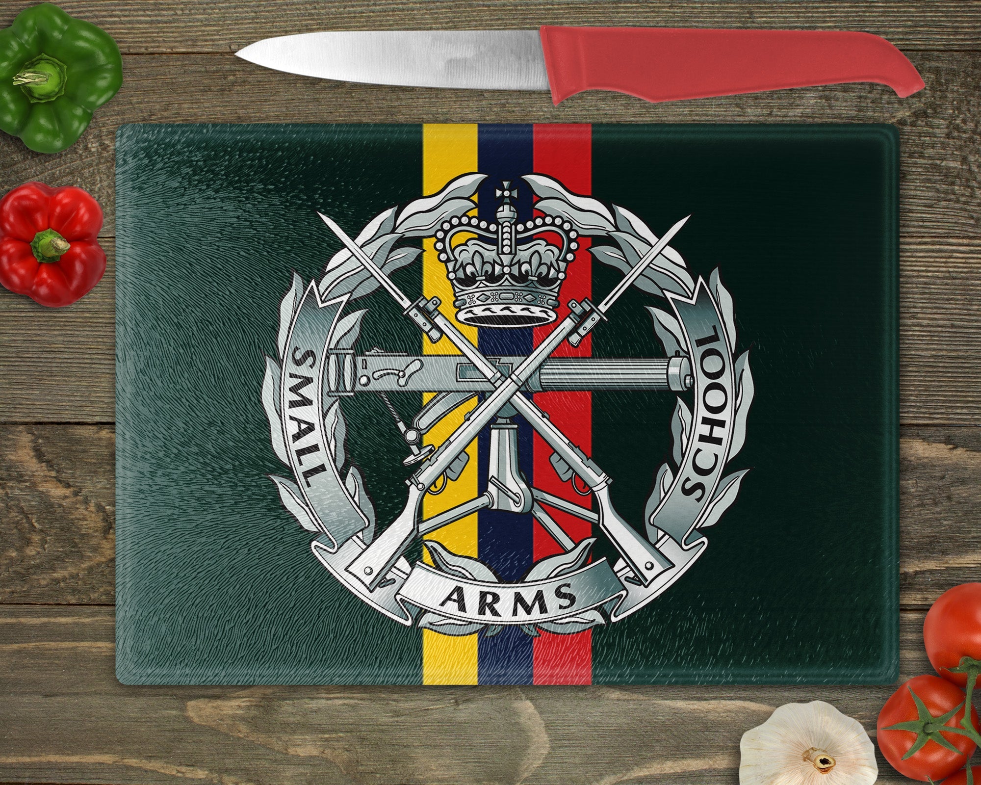 Small Arms School Corps - Cutting Board – The Crafty Black Dog