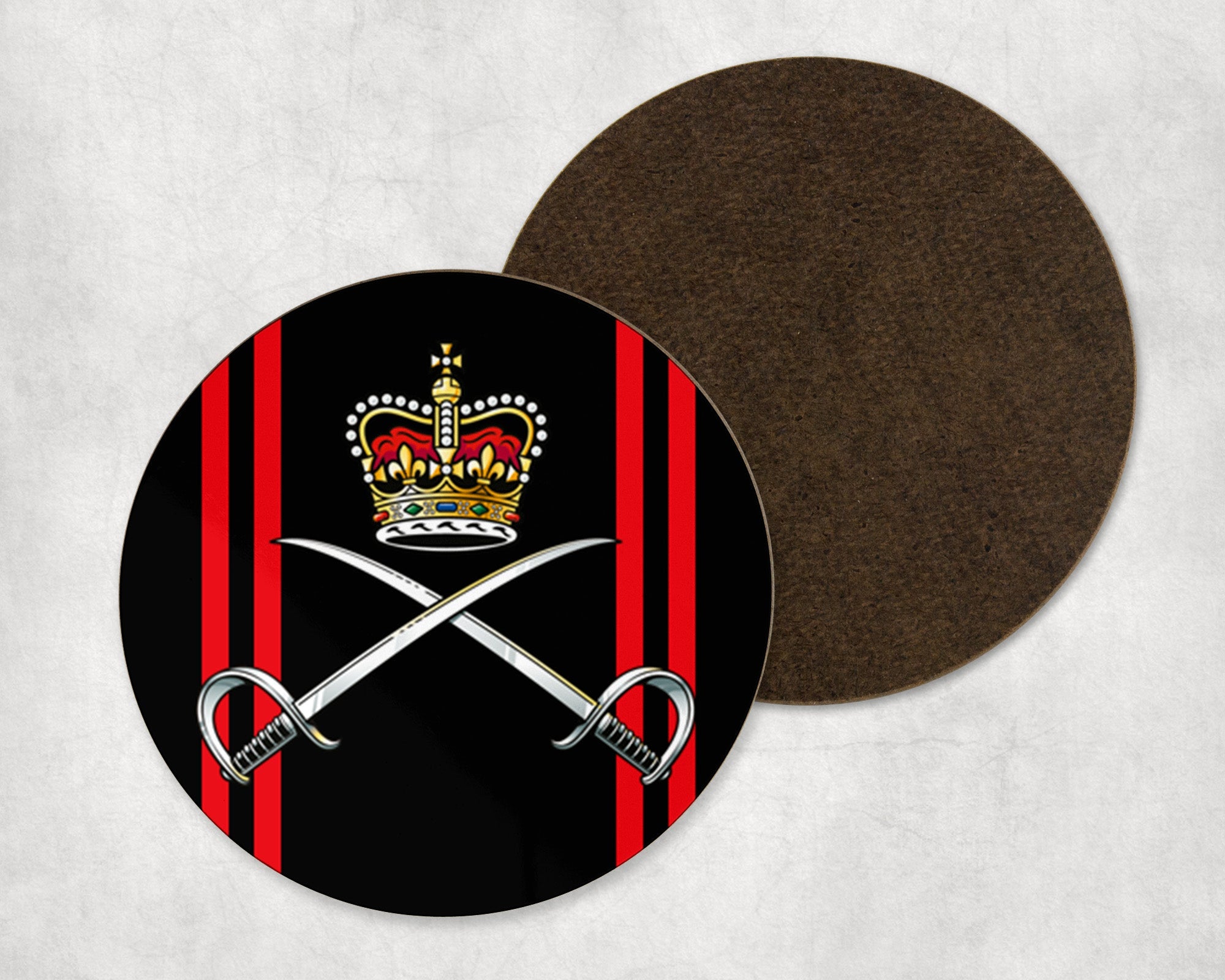 Royal Army Physical Training Corps - Round Coaster Set – The Crafty ...