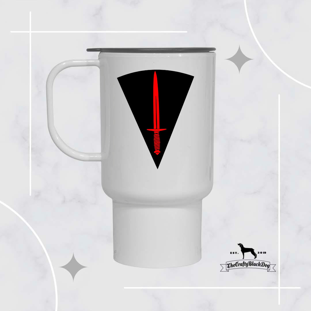 All Arms Commando - Travel Mug – The Crafty Black Dog