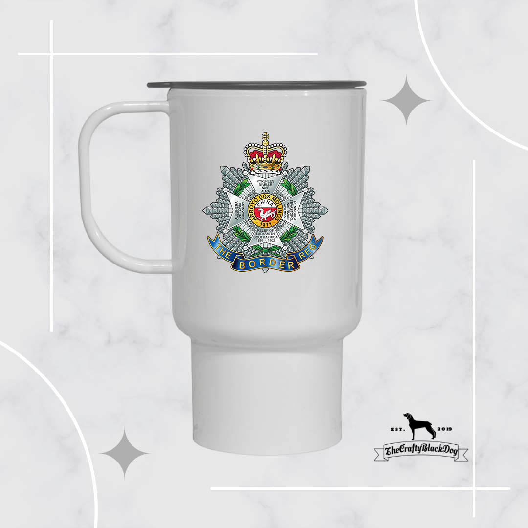 The Border Regiment - Travel Mug – The Crafty Black Dog