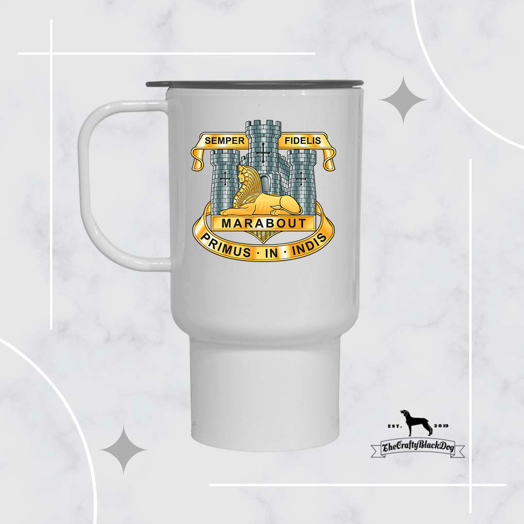 Devonshire & Dorset Regiment - TRAVEL MUG – The Crafty Black Dog