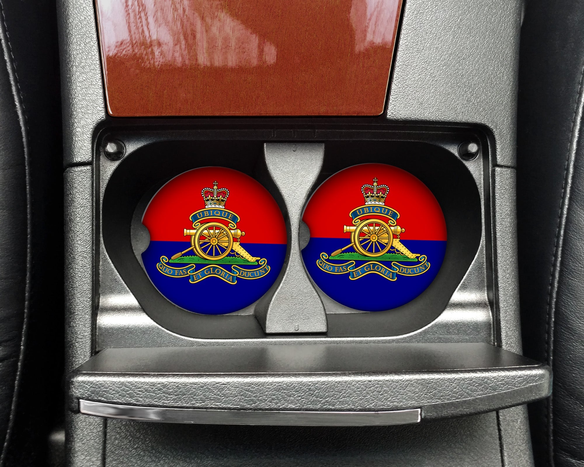 Royal Artillery - Car Coaster – The Crafty Black Dog