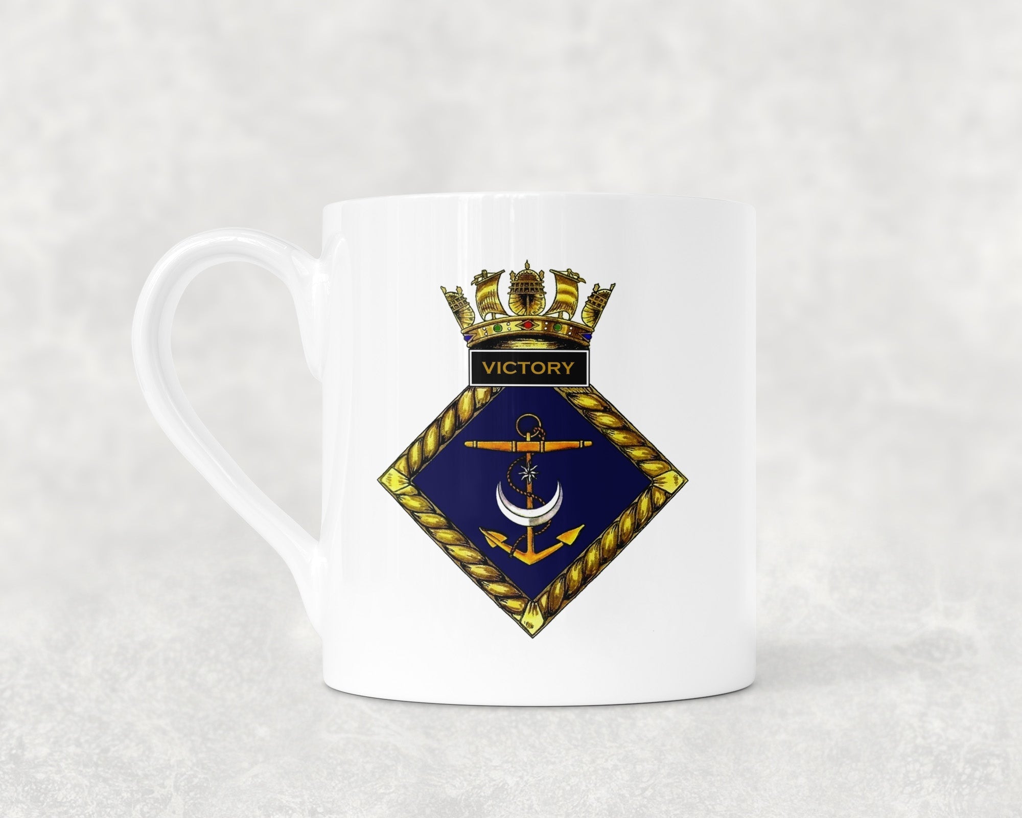 HMS Victory - Bone China Mug – The Crafty Black Dog