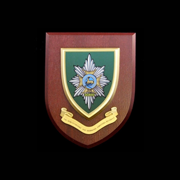 Worcestershire and Sherwood Foresters Regiment - Wall Shield | MOD Lic ...