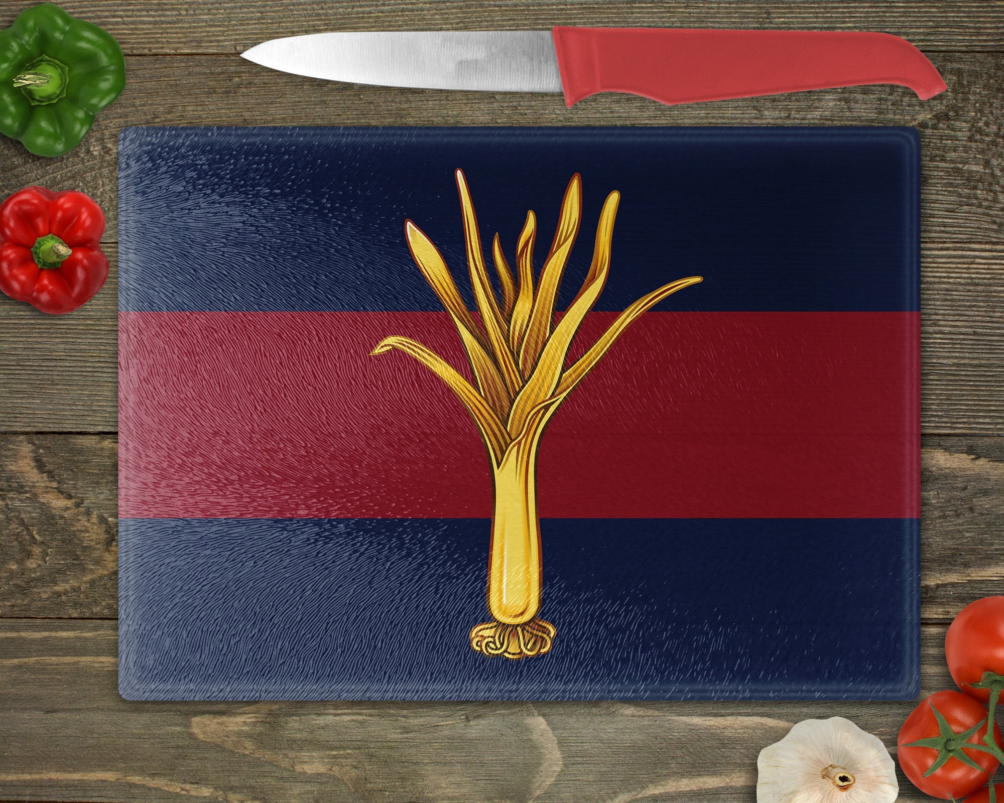 Welsh Guards - Cutting Board – The Crafty Black Dog