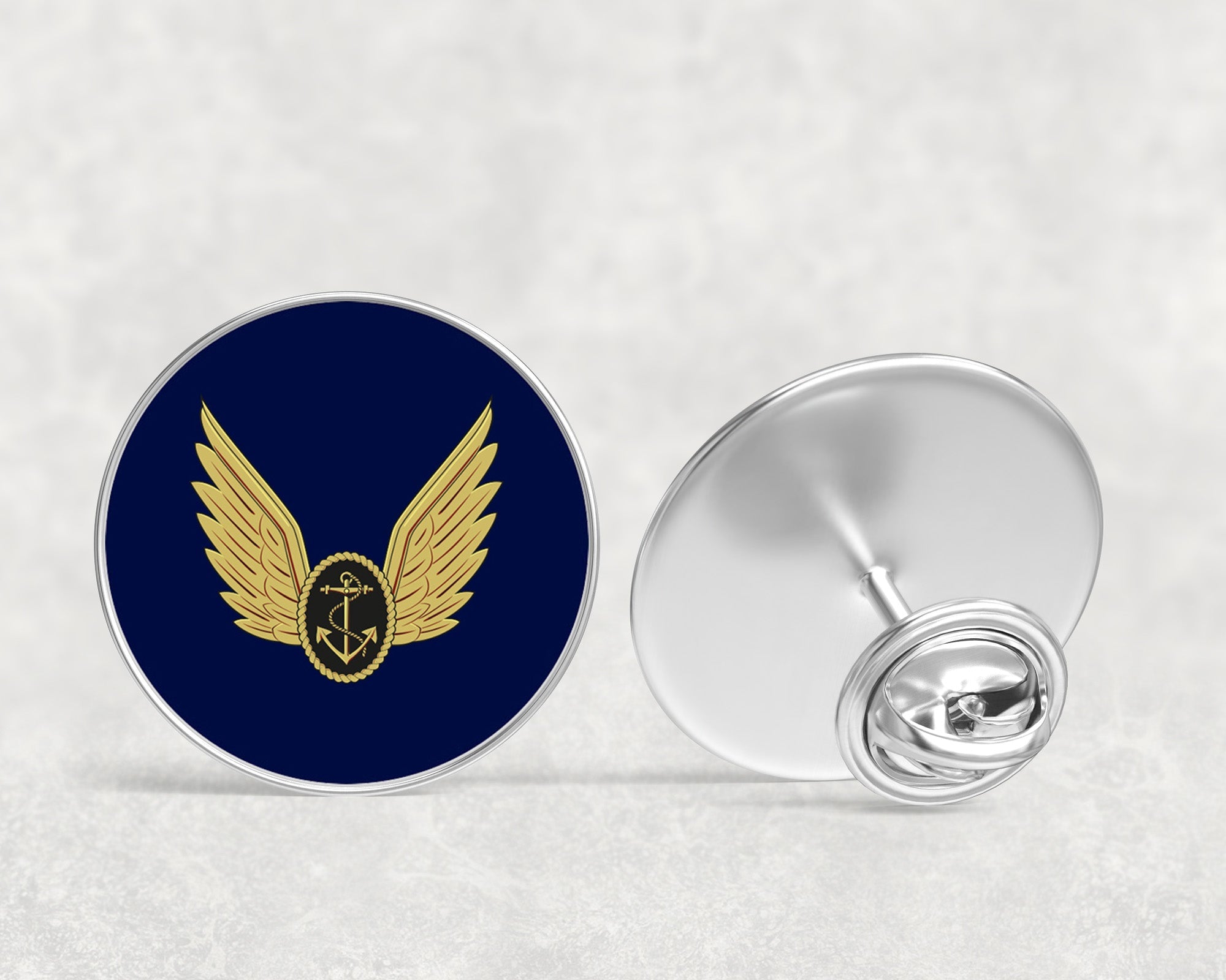 Royal Navy Aircrewman Wings - Lapel Pin – The Crafty Black Dog