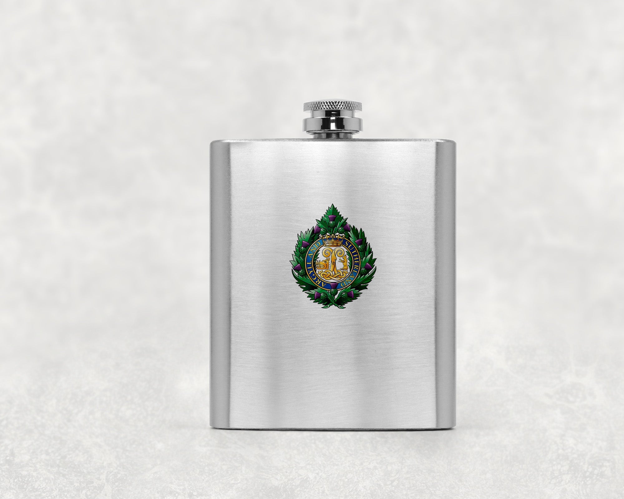 Argyll and Sutherland Highlanders - Hip Flask – The Crafty Black Dog