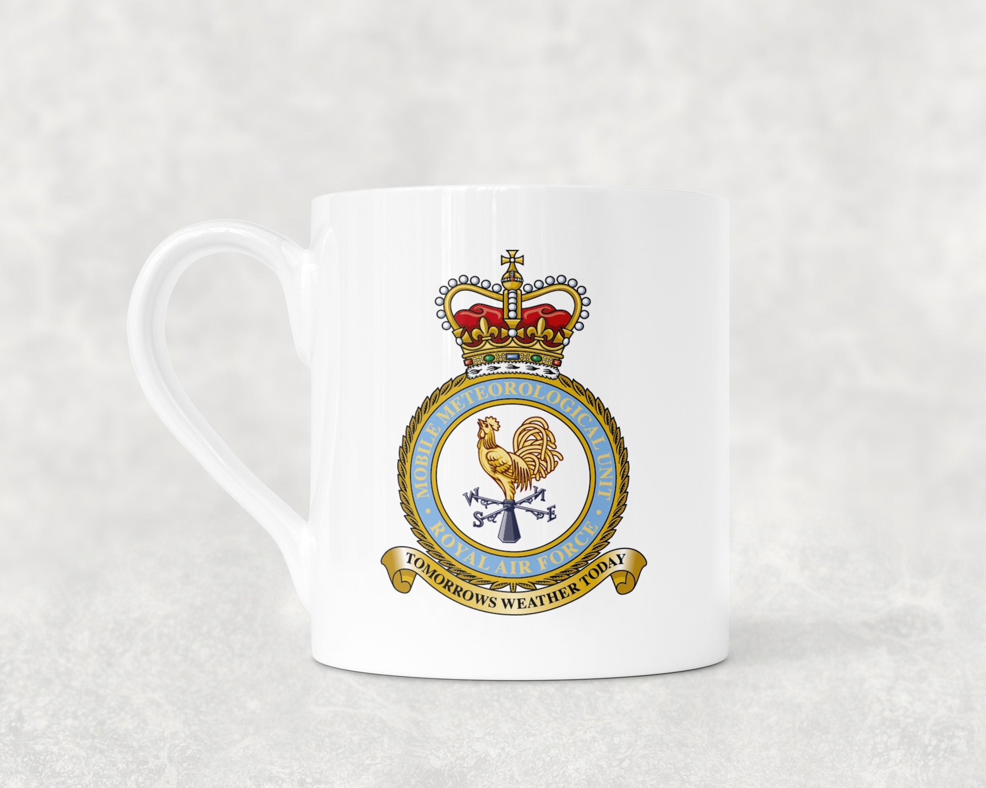 RAF Mobile Meteorological Unit - Bone China Mug – The Crafty Black Dog