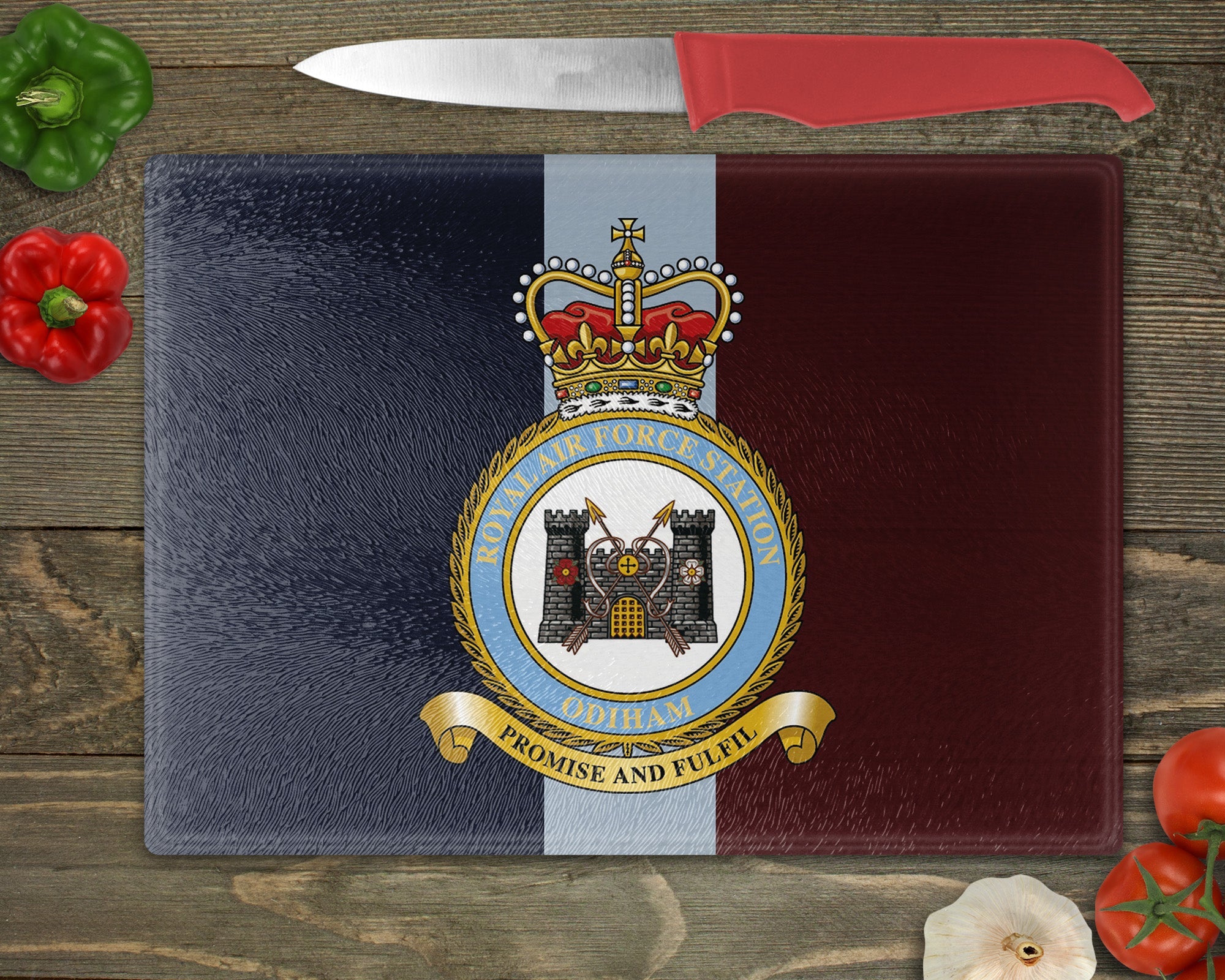 RAF Odiham - Cutting Board – The Crafty Black Dog