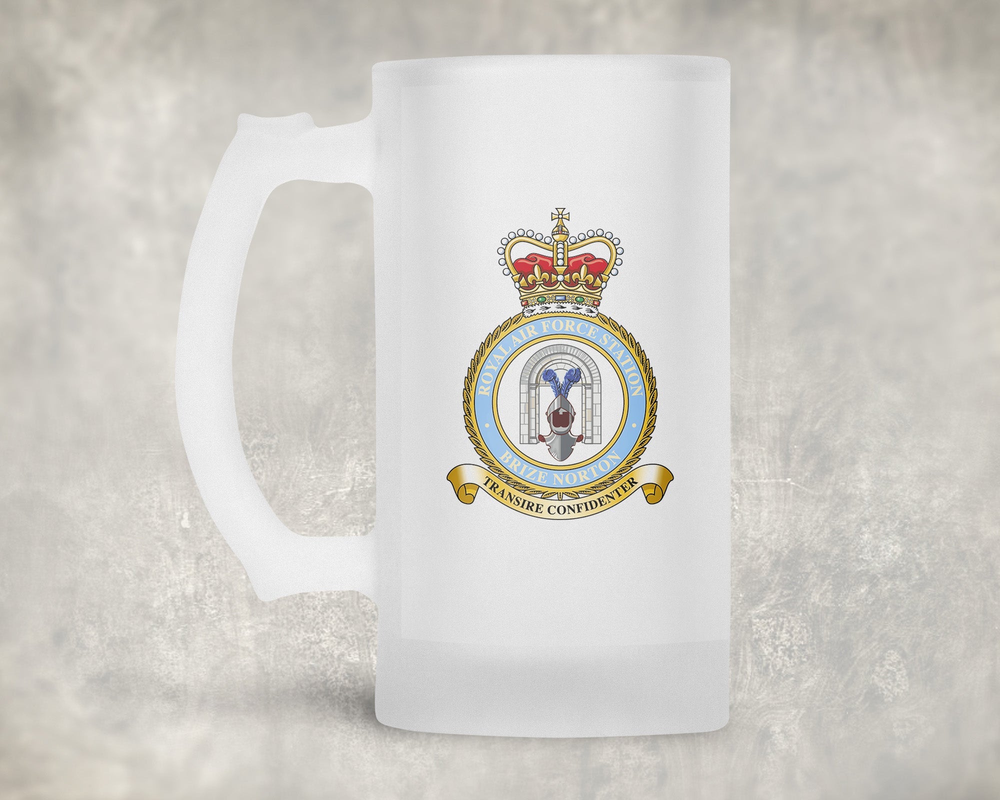 RAF Brize Norton - Frosted Stein – The Crafty Black Dog