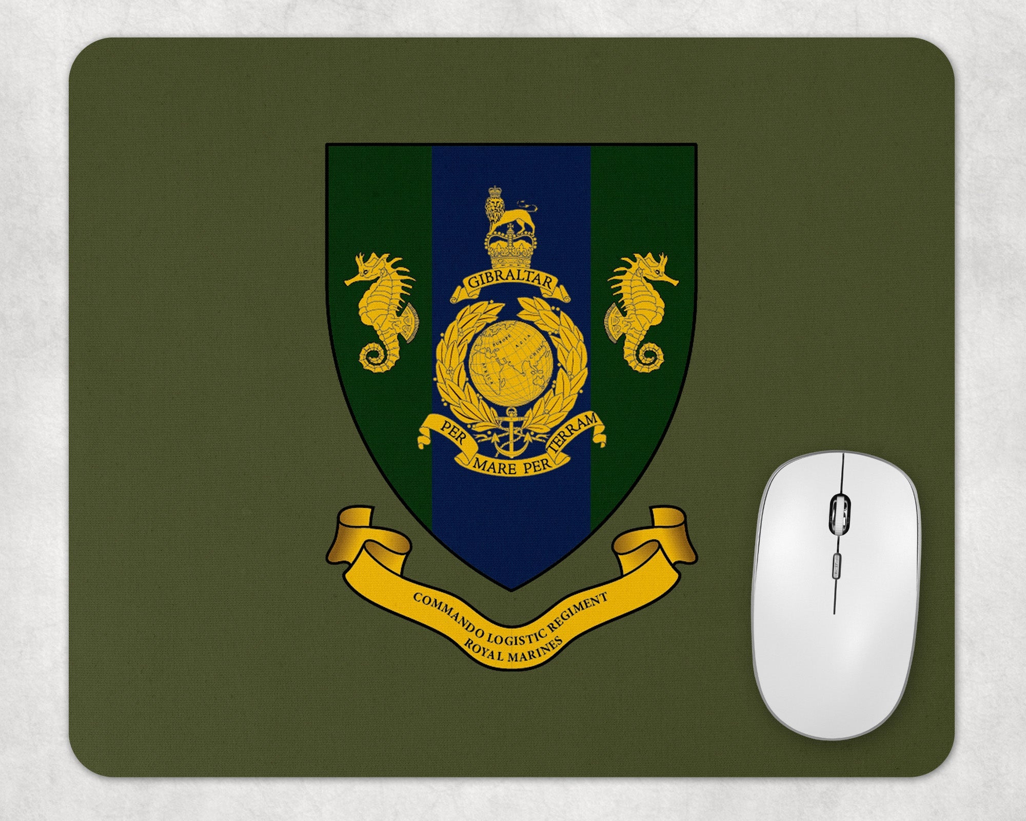 Commando Logistics Regiment - Mouse Mat – The Crafty Black Dog