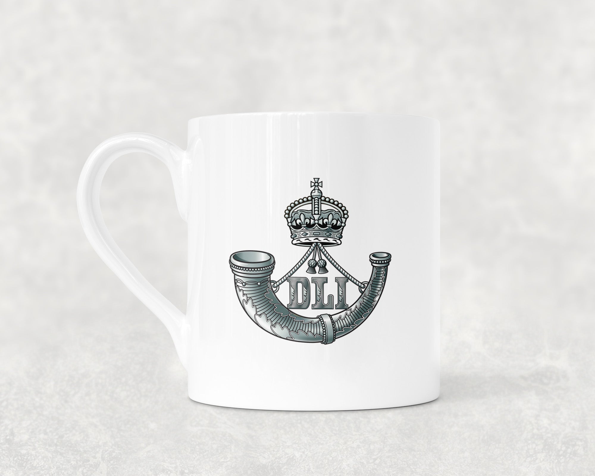 Durham Light Infantry - Bone China Mug – The Crafty Black Dog