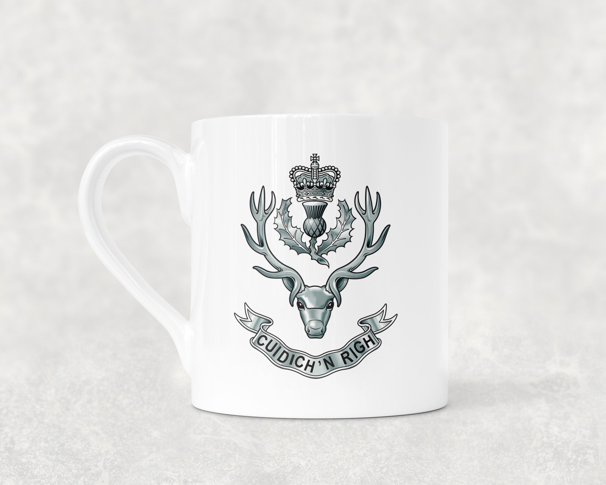 Queen's Own Highlanders (Seaforth and Camerons) - Bone China Mug – The ...
