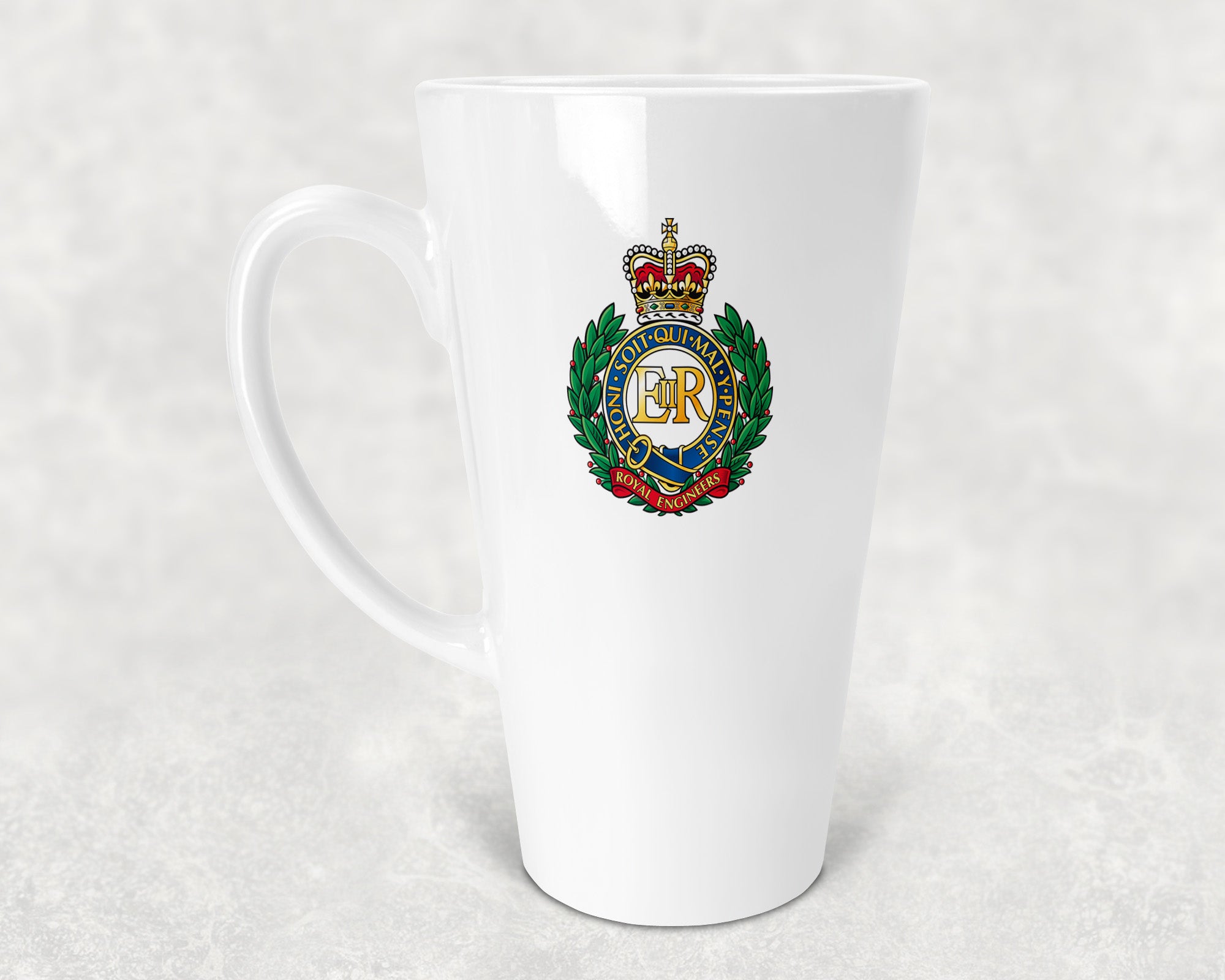 Royal Engineers - Latte Mug 17oz – The Crafty Black Dog