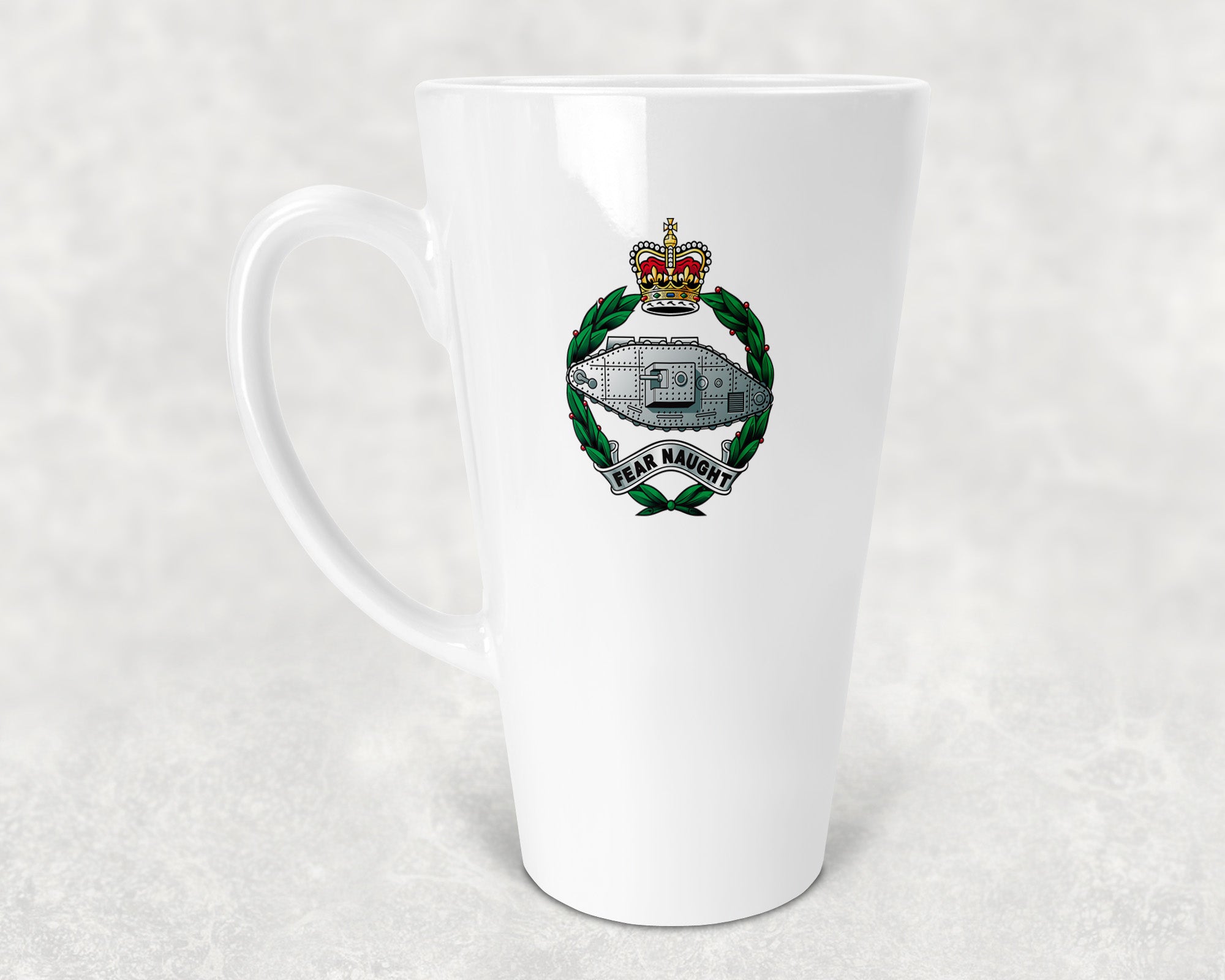 Royal Tank Regiment - Latte Mug 17oz – The Crafty Black Dog