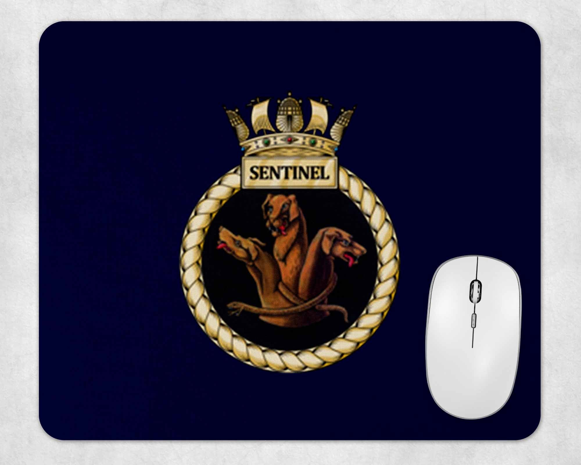 HMS Sentinel - Mouse Mat – The Crafty Black Dog