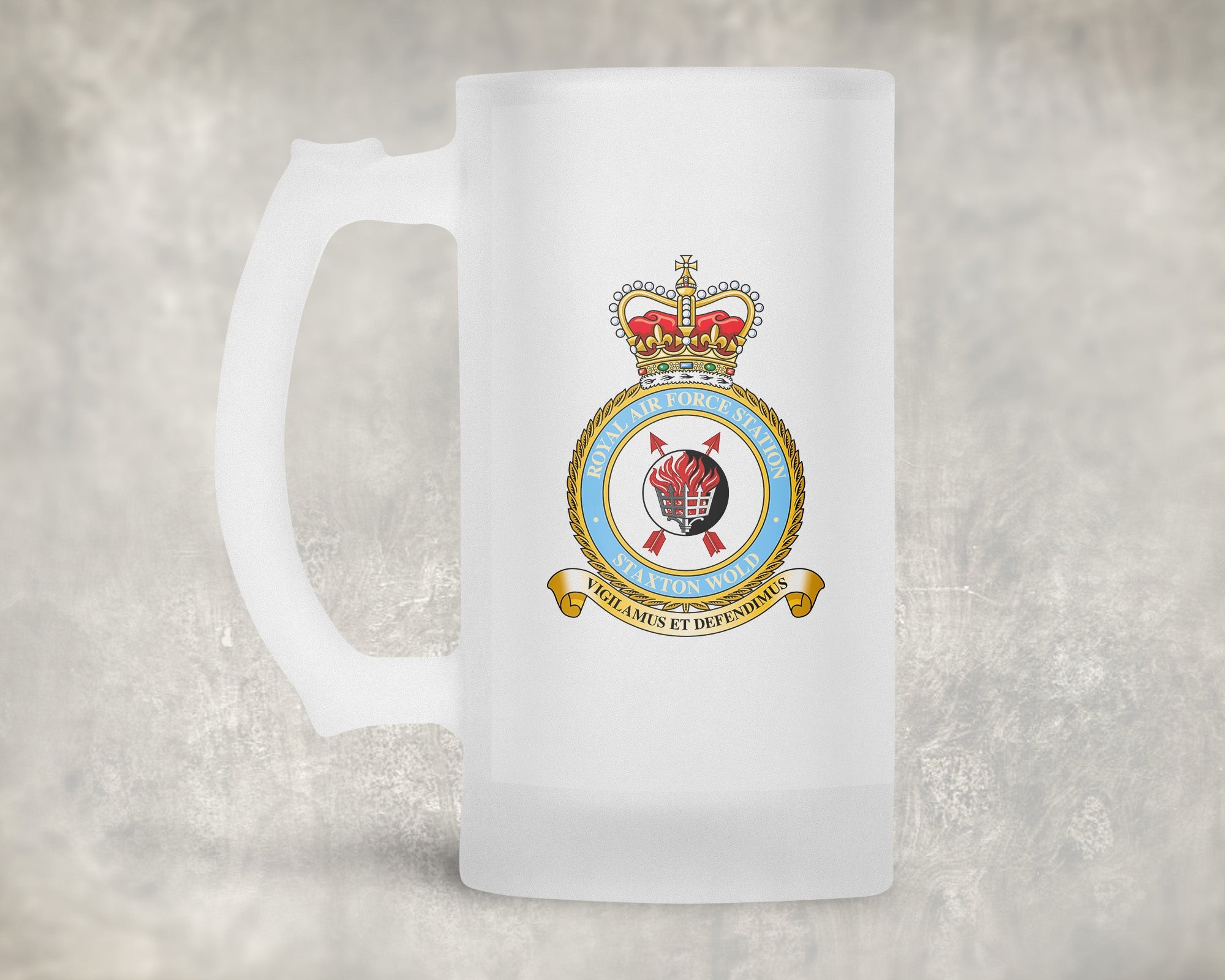 RAF Staxton Wold - Frosted Stein – The Crafty Black Dog