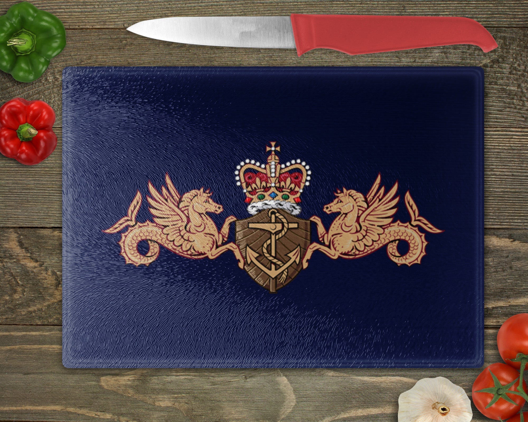 Surface Fleet - Cutting Board – The Crafty Black Dog